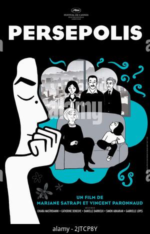 MOVIE POSTER, PERSEPOLIS, 2007 Stock Photo - Alamy