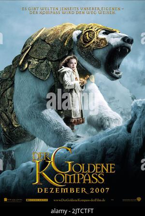 THE GOLDEN COMPASS DAKOTA BLUE RICHARDS as Lyra, SAM ELLIOTT as Lee ...