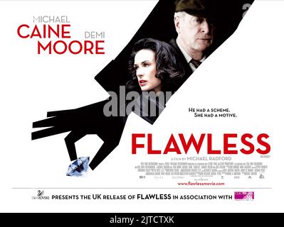 DEMI MOORE, MICHAEL CAINE POSTER, FLAWLESS, 2007 Stock Photo - Alamy