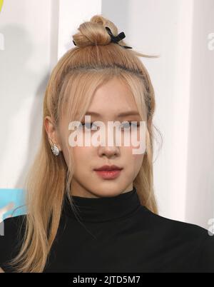 Roseanne Park (aka Rosé) attends The Metropolitan Museum of Art's ...