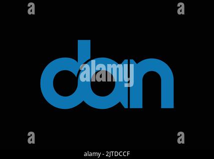 DAN Initial Monogram Letter dan Logo Design Vector Template d a n ...