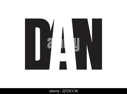 DAN Initial Monogram Letter dan Logo Design Vector Template d a n ...