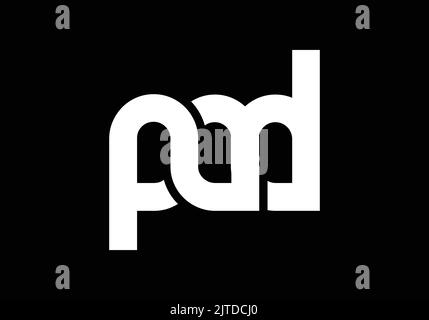 PAD Initial Monogram Letter pad Logo Design Vector Template p a d ...