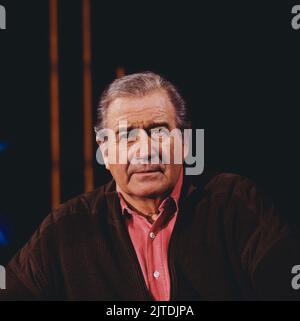 Hans-Joachim Kulenkampff, auch Kuli genannt, deutscher Fernsehmoderator ...