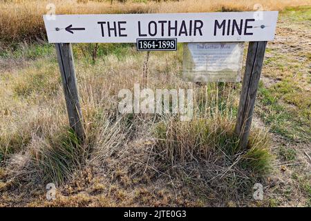 Clunes Australia / Mullock heaps at the former South Clunes Mine in ...