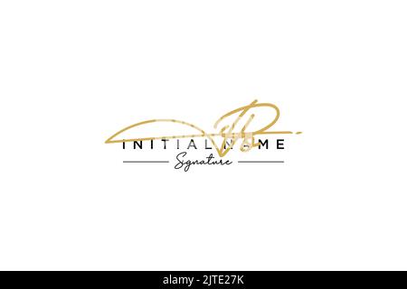 PO Signature Logo Template Vector Stock Vector Image & Art - Alamy