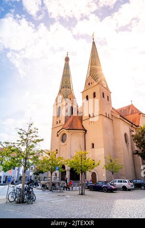 Historic church of Beilngries (Bavaria, Germany Stock Photo - Alamy