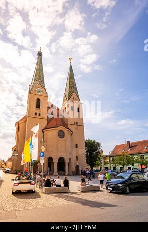 Saint Walburga Church, Beilngries, Germany Stock Photo - Alamy