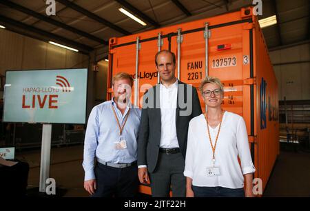 30 August 2022, Hamburg: Maximilian Rothkopf, Chief Operating Officer ...