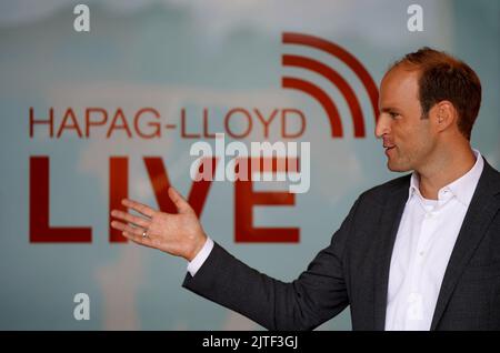 30 August 2022, Hamburg: Maximilian Rothkopf, Chief Operating Officer ...