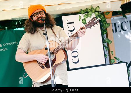 29th August 2022 - Ross Leighton (of Fatherson) performs at Connect ...