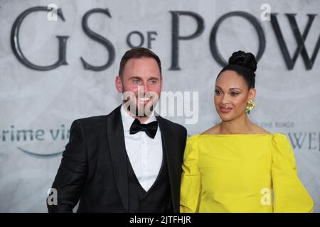 Thomas Hefferon and Cynthia Addai-Robinson attend STARZ Power Season 6 ...
