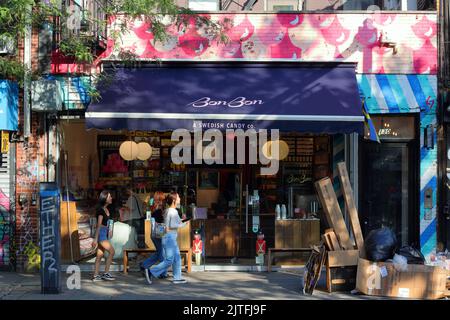 BonBon, 130 Allen St, New York, NYC storefront photo of a Swedish candy ...