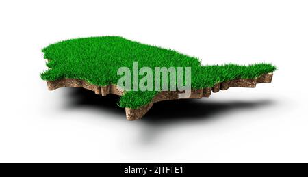 Hawaii. Cross-section illustration of the geology of Big Island, Hawaii ...
