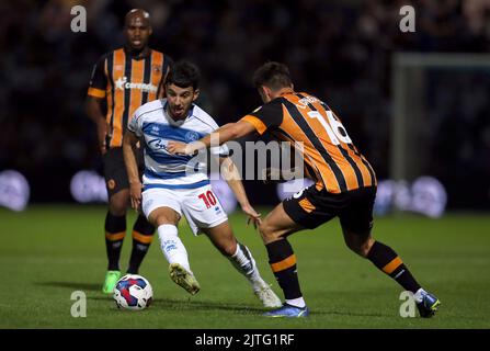 Queens Park Rangers's Ilias Chair controls the ball during the Sky Bet ...