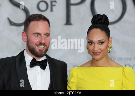 Thomas Hefferon and Cynthia Addai-Robinson attend STARZ Power Season 6 ...