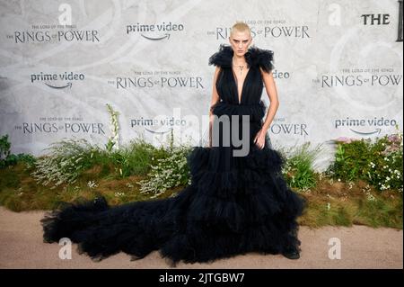 Bridie Sisson attends "The Lord Of The Rings: The Rings Of Power" World ...