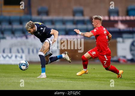 30th August 2022; Dens Park, Dundee, Scotland: Scottish League Cup ...