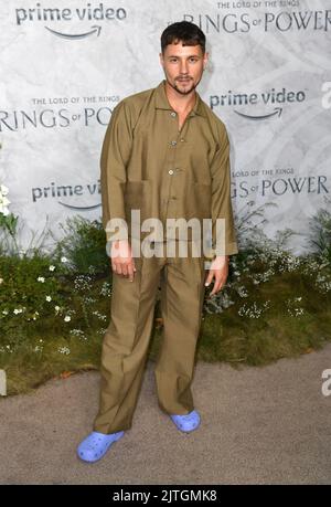 Augustus Prew arriving for the UK premiere of Charlie St. Cloud, at The ...