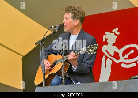Joe Henry, Edmonton Folk Music Festival, Edmonton Alberta, Canada Stock ...