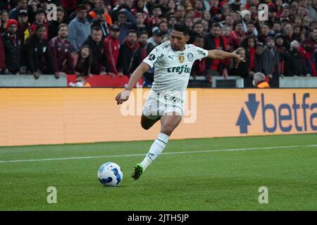 Curitiba, Brazil. 30th Aug, 2022. Vitor Roque during Athletico x ...