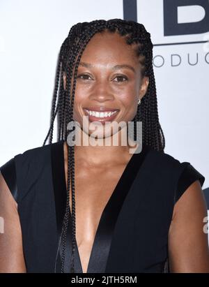 Allyson Felix arriving to the 2022 Harold and Carole Pump Foundation ...