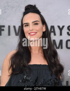 Molly Hager arriving to the Apple TV+ Limited Series "Five Days at ...