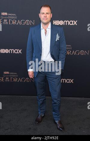 Ryan Condal arriving to HBO’s ‘House of the Dragon’ Premiere at the ...