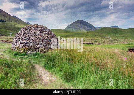 Beautiful dome shaped construction, built from nearby stones,once used ...
