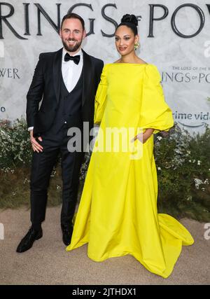 Cynthia Addai-Robinson seen attending the Global Premiere For "The Lord ...