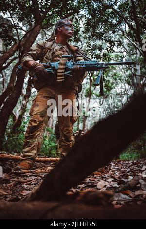 U.S. Army Soldiers attending the Small Unit Ranger Tactics (SURT ...