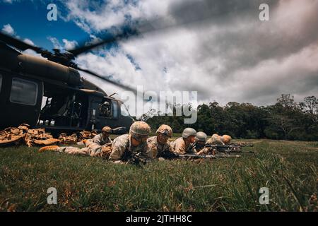 U.S. Army Soldiers attending the Small Unit Ranger Tactics (SURT ...