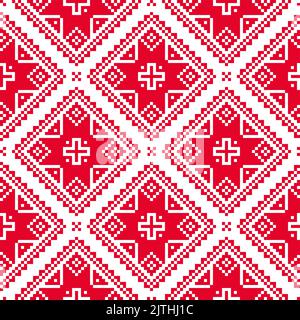Seamless Old Russian pattern. Use as tiled pattern, background ...