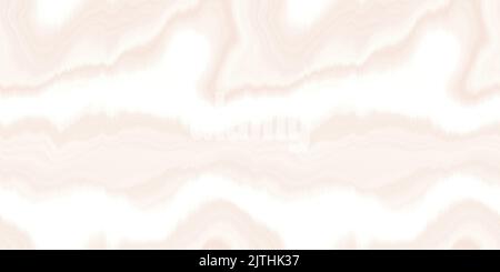 Soft wavy tie dye stripe seamless pattern. Pink white organic irregular ...