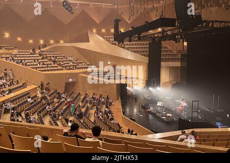 Mozart Hall of the Zaragoza Auditorium,designed by Aragonese architect ...
