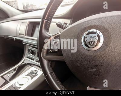 Car steering column - a car control system with the function of ...