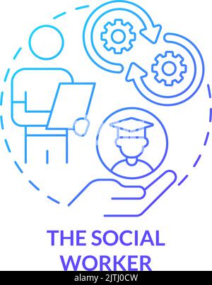 Social worker visit abstract concept vector illustration Stock Vector ...