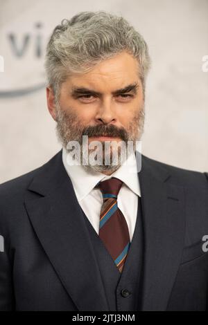 Trystan Gravelle attends the premiere of "The Lord of the Rings: The ...