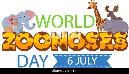 World zoonoses day banner design illustration Stock Vector Image & Art ...
