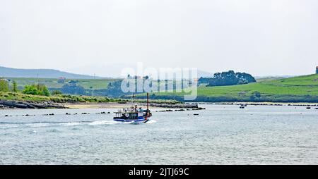 Overview of Suances in the autonomous community of Cantabria, Spain ...