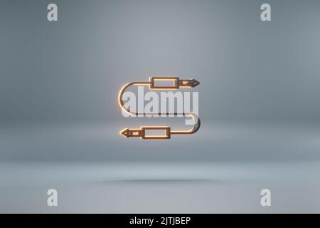 Double Plug icon. Beautiful Blue Double Plug symbol icons on wall ...