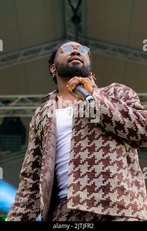 Kranium, Jamaican artist, performing at Notting Hill Carnival Sunday ...