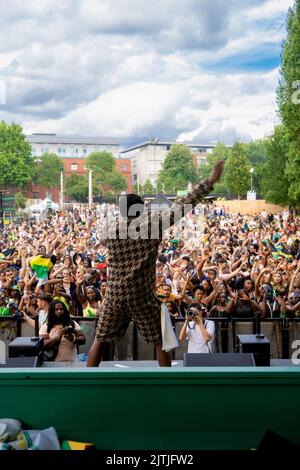 Kranium, Jamaican artist, performing at Notting Hill Carnival Sunday ...