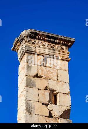 Delphi Archaeological Site, detailed view, Delphi, Phocis, Greece Stock ...