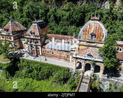 Neptune Imperial Baths from Baile Herculane, Romania - Historical ...