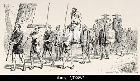 Execution, crucifixion, Japan Stock Photo - Alamy