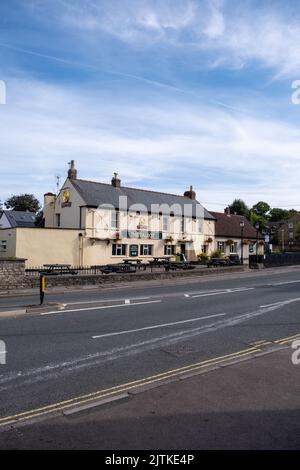 The Talbot pub, Keynsham, Bristol, UK (Aug22 Stock Photo - Alamy