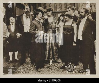 Charlie Chaplin - The Count - Vintage lobby card Stock Photo - Alamy