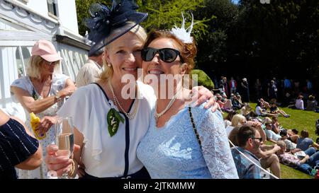 Outdoor scenes at Helston Flora Day, Cornwall, UK - John Gollop Stock ...