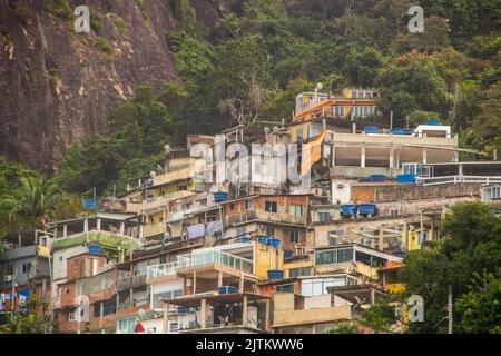 slum sky farm in Rio de Janeiro Brazil Stock Photo - Alamy
